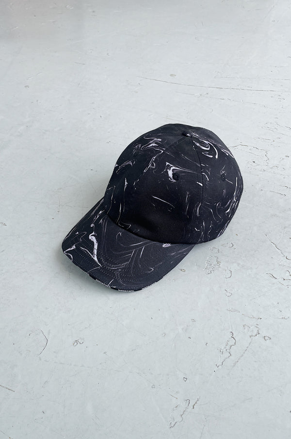 SAMPLE HAT — MARBLE BLACK DAD CAP - Inspected