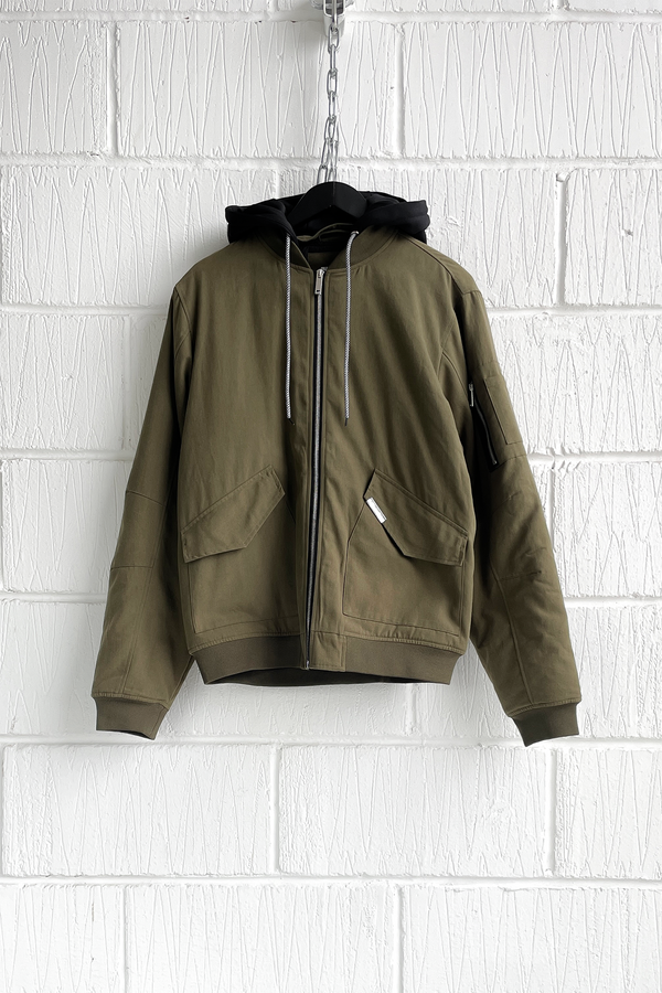 SAMPLE JACKET — CARGO BOMBER (S-M) - Inspected