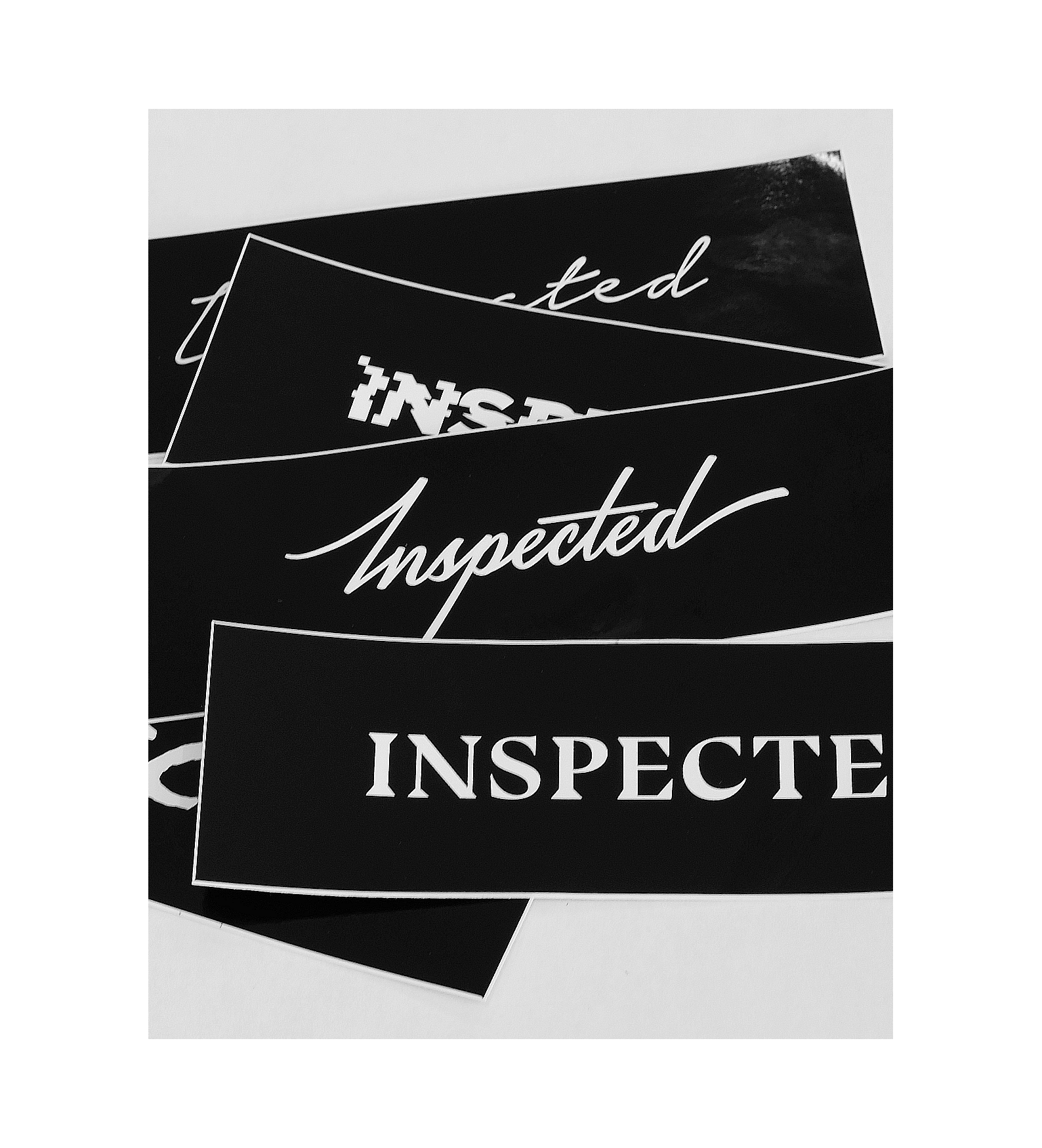 Sticker Set - Inspected
