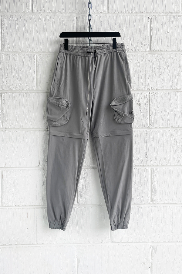 SAMPLE PANTS — CARGO PANTS/SHORTS GREY (M-L) - Inspected