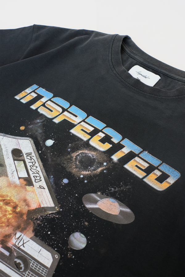 Tour Tee — Vintage Black - Inspected