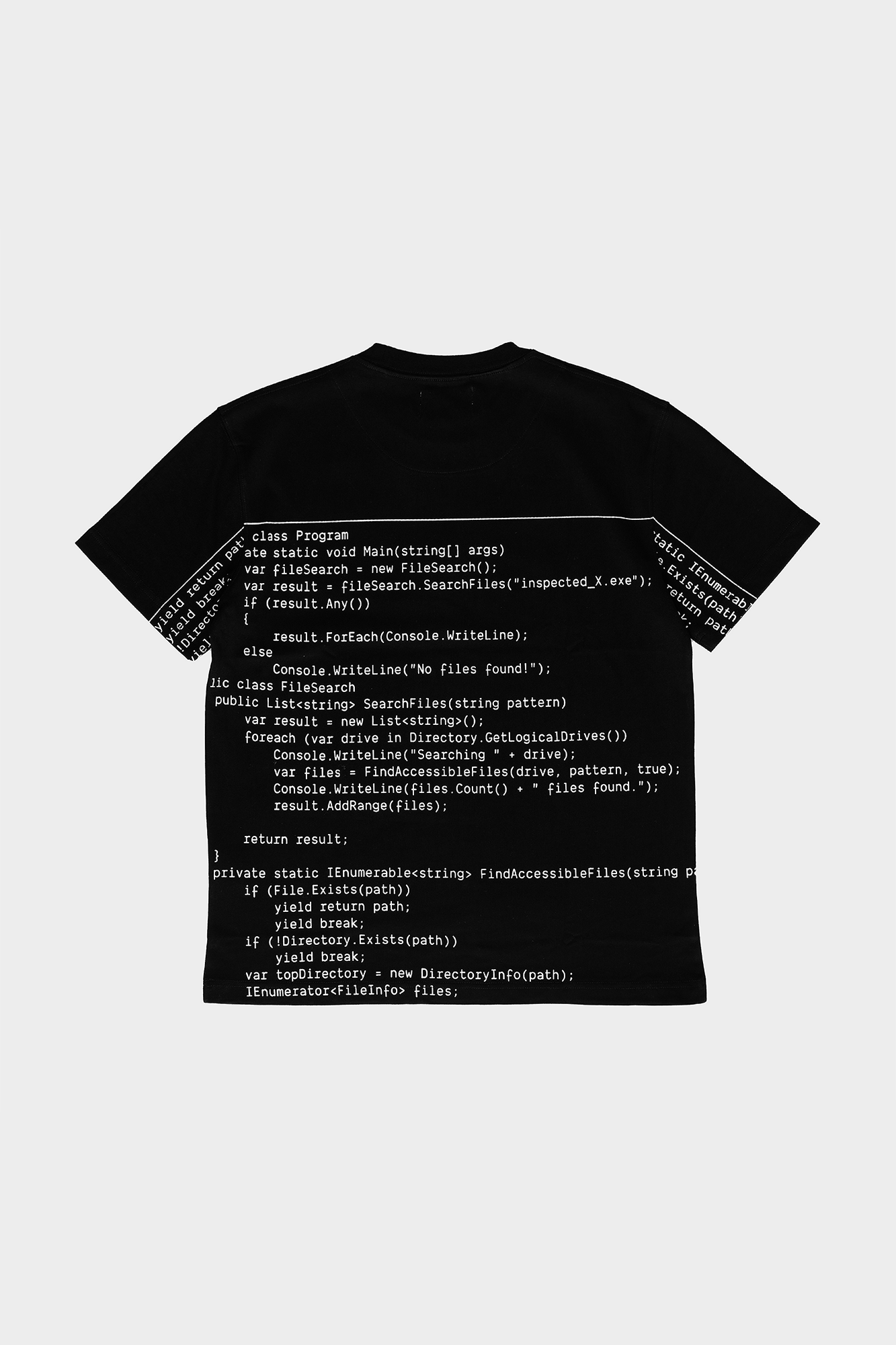 .exe Tee — Black - Inspected